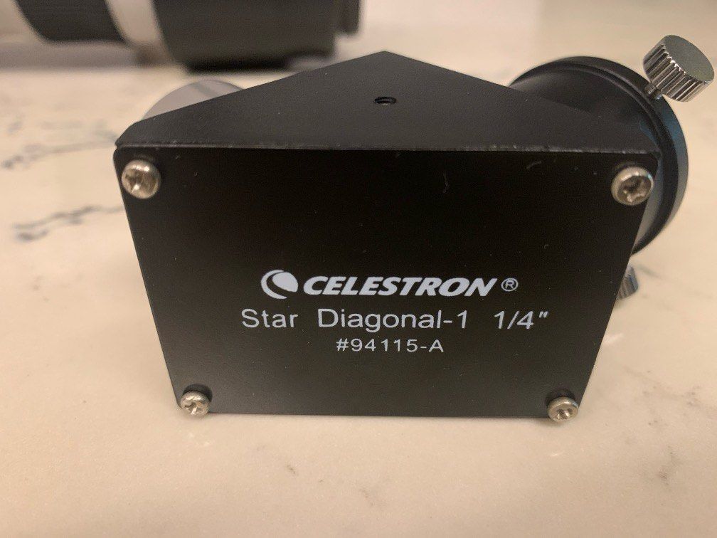 Celestron star diagonal 1.25”, Sports Equipment, Hiking & Camping on ...