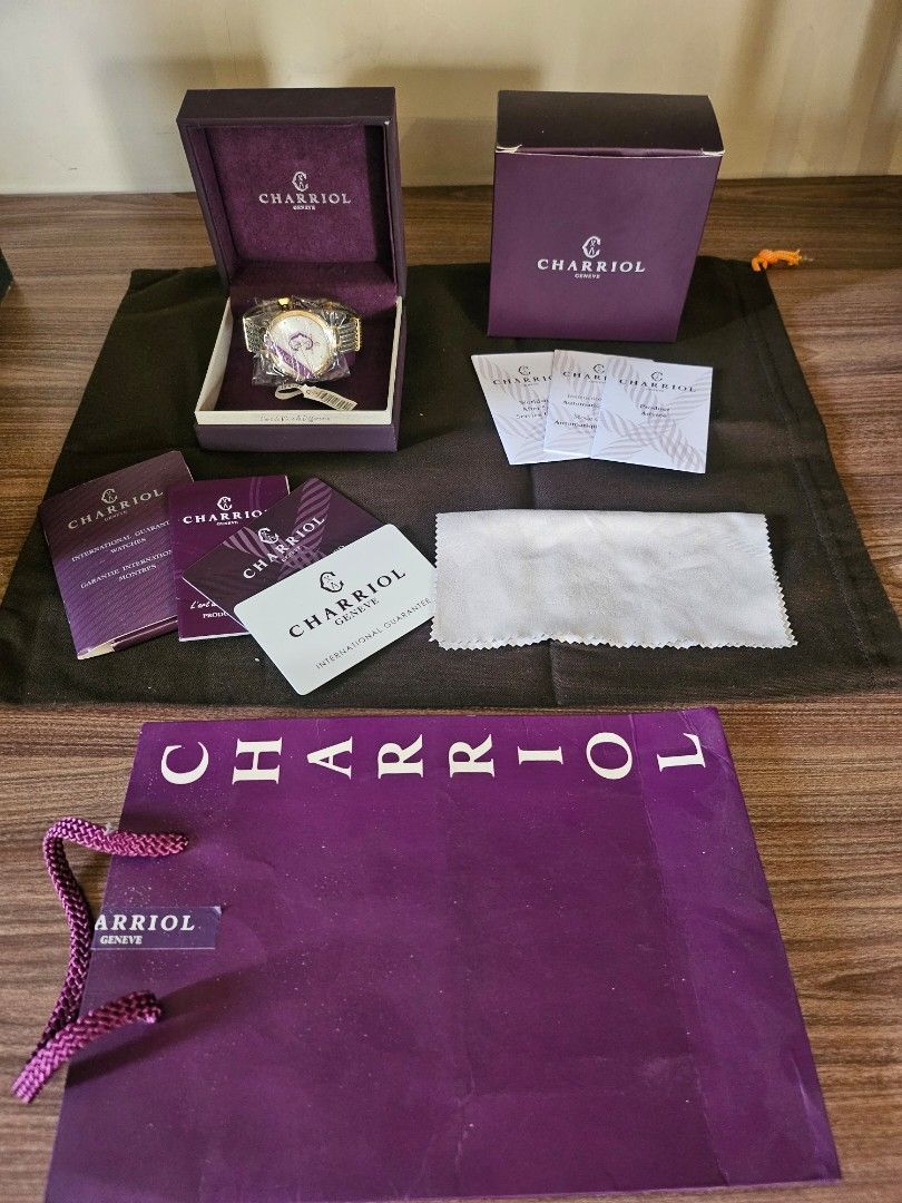 Charriol St. Tropez Slim Watch, Luxury, Watches on Carousell
