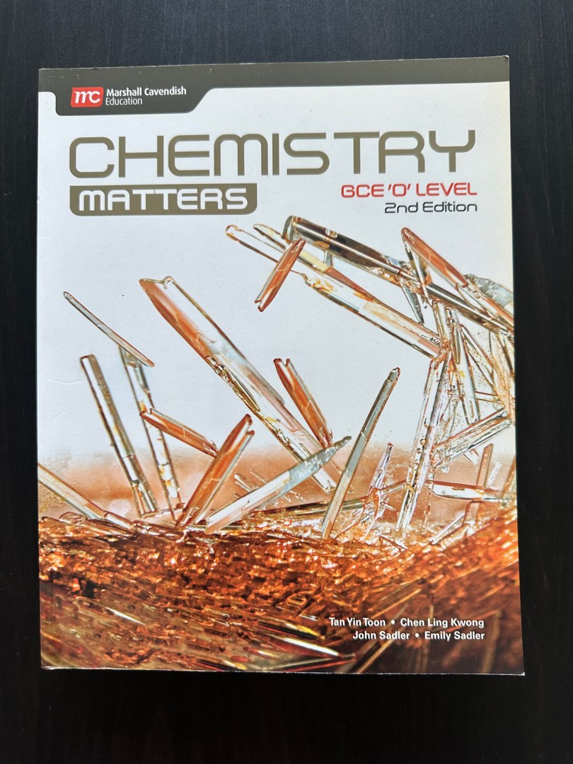 Chemistry Matters O level Textbook, Hobbies & Toys, Books & Magazines ...