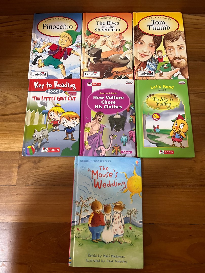 Children Books/ ladybird/robin/vater und sohn/marvel super hero stories ...