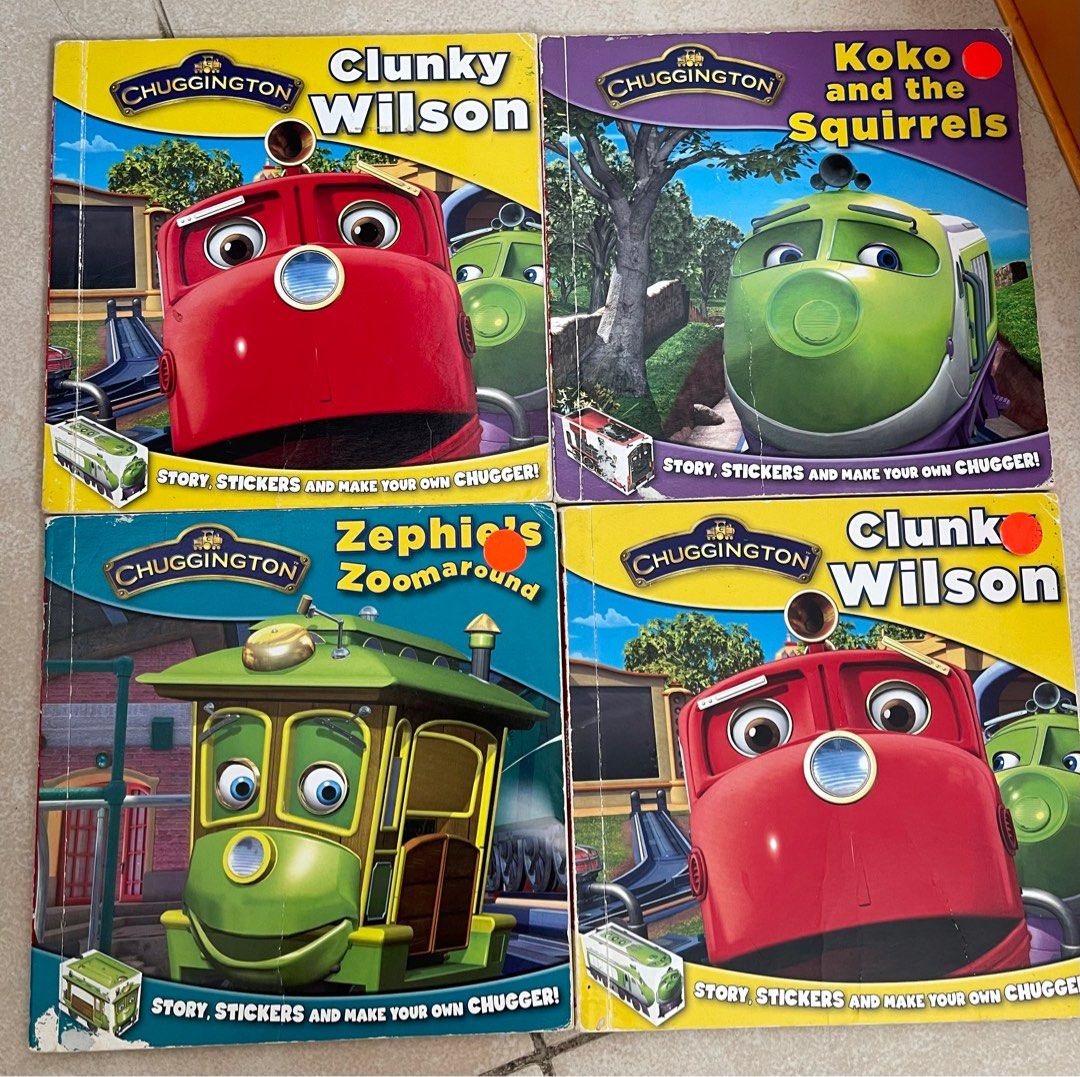 CHUGGINGTON STORY BOOK ($10@1), 興趣及遊戲, 書本 & 文具, 小說及非小說 - Carousell