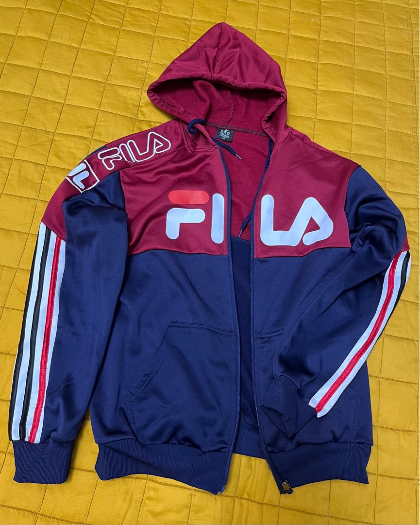Class A Fila Set, Men's Fashion, Tops & Sets, Sets & Coordinates on ...