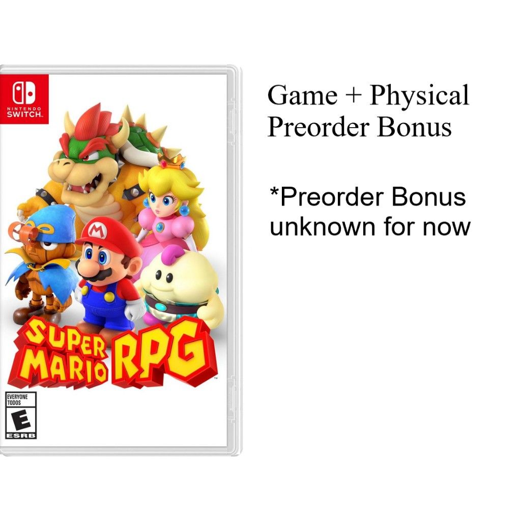 [CLEARANCE] Super Mario RPG (NINTENDO SWITCH) with PREORDER BONUS (if ...