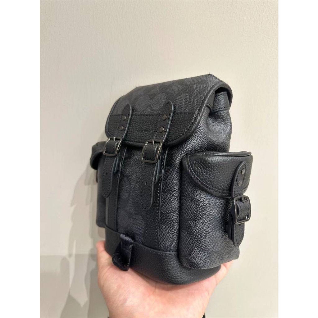 Coach hitch backpack 13, Men's Fashion, Bags, Sling Bags on Carousell