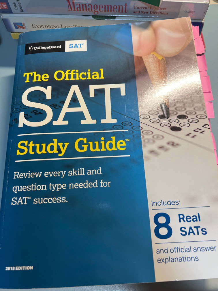 COLLEGEBOARD THE OFFICIAL SAT STUDY GUIDE 2018, Hobbies & Toys, Books ...