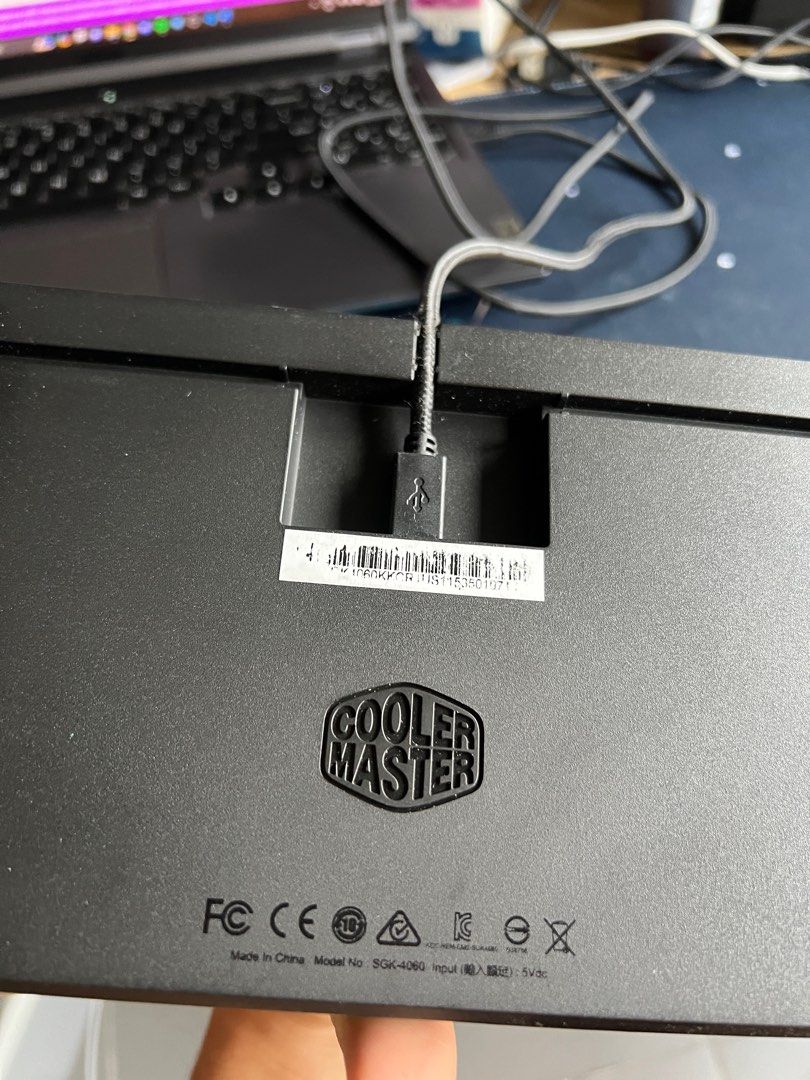 Cooler Master Mechanical Keyboard Quickfire XTi Cherry MX Red, Computers & Tech, Parts ...