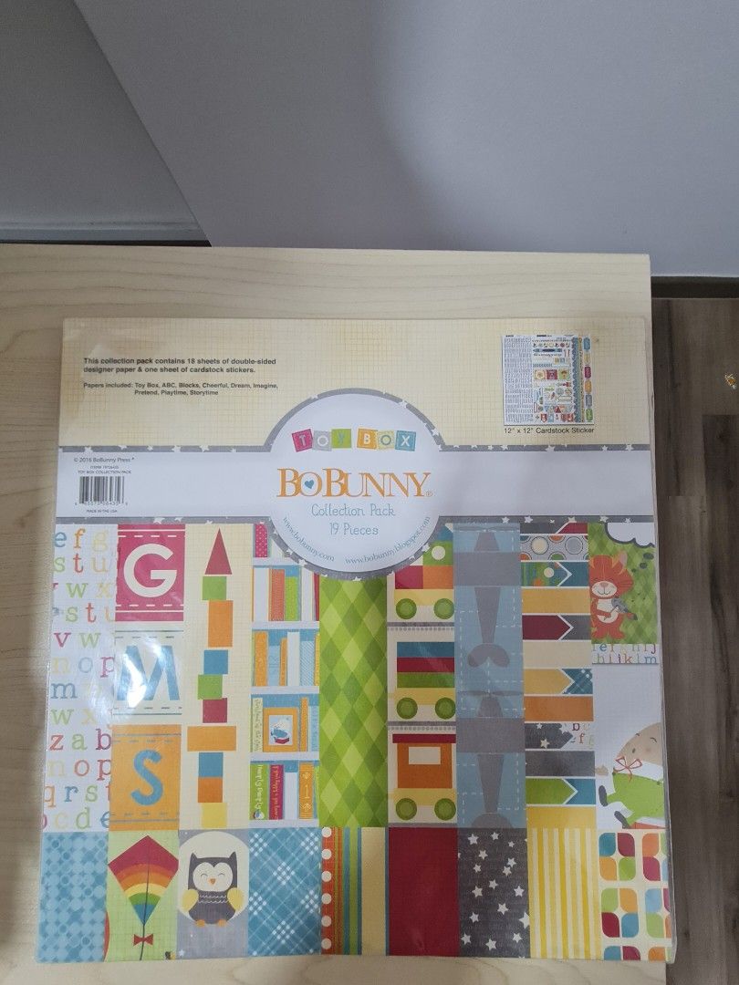 Craft Paper Set, Hobbies & Toys, Stationery & Craft, Craft Supplies & Tools on Carousell