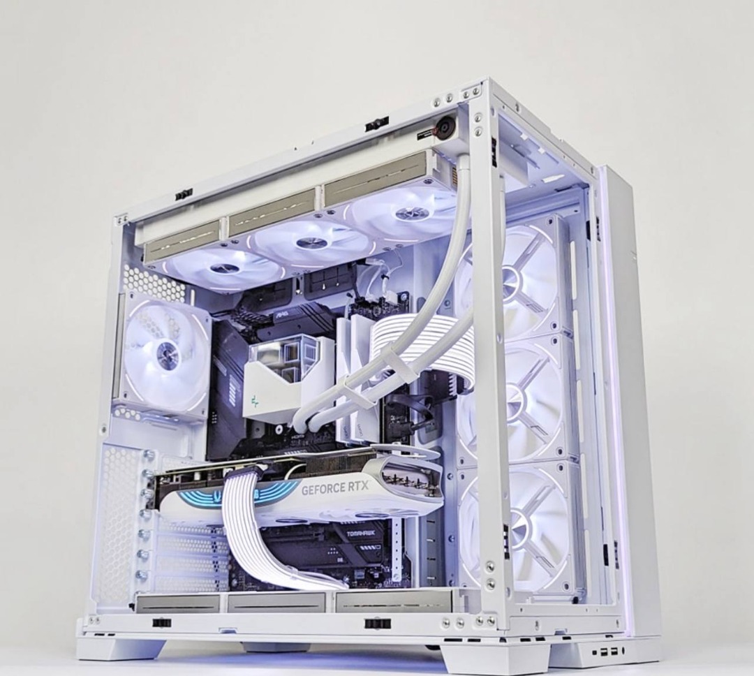 Custom White High-End Gaming PC, Computers & Tech, Desktops on Carousell
