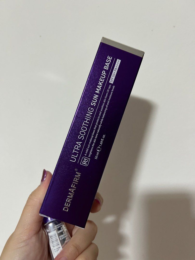 [DERMAFIRM OFFICIAL] Ultra Soothing Sun Makekup Base R4 50ml / soothing repair toning serum ...