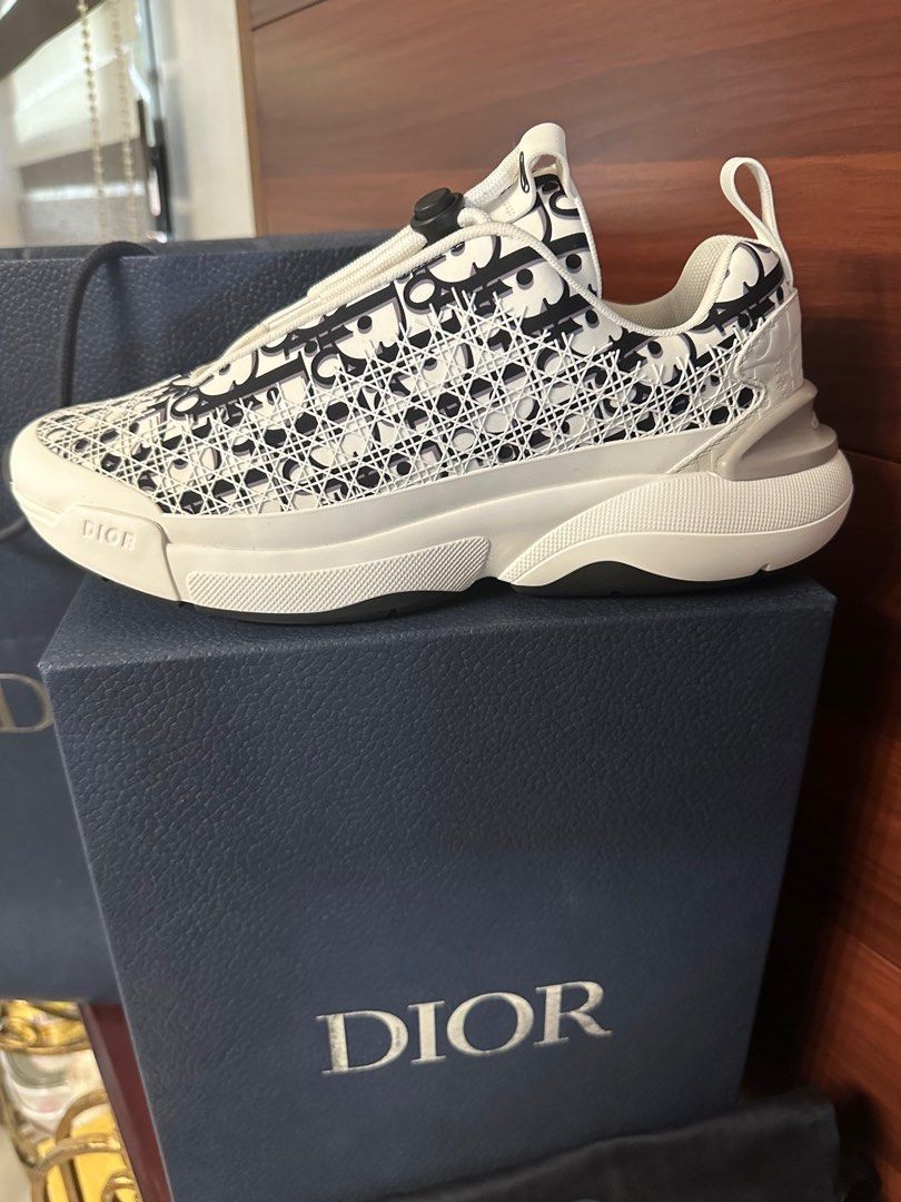 Dior B24 cannage sneakers, Men's Fashion, Footwear, Sneakers on Carousell