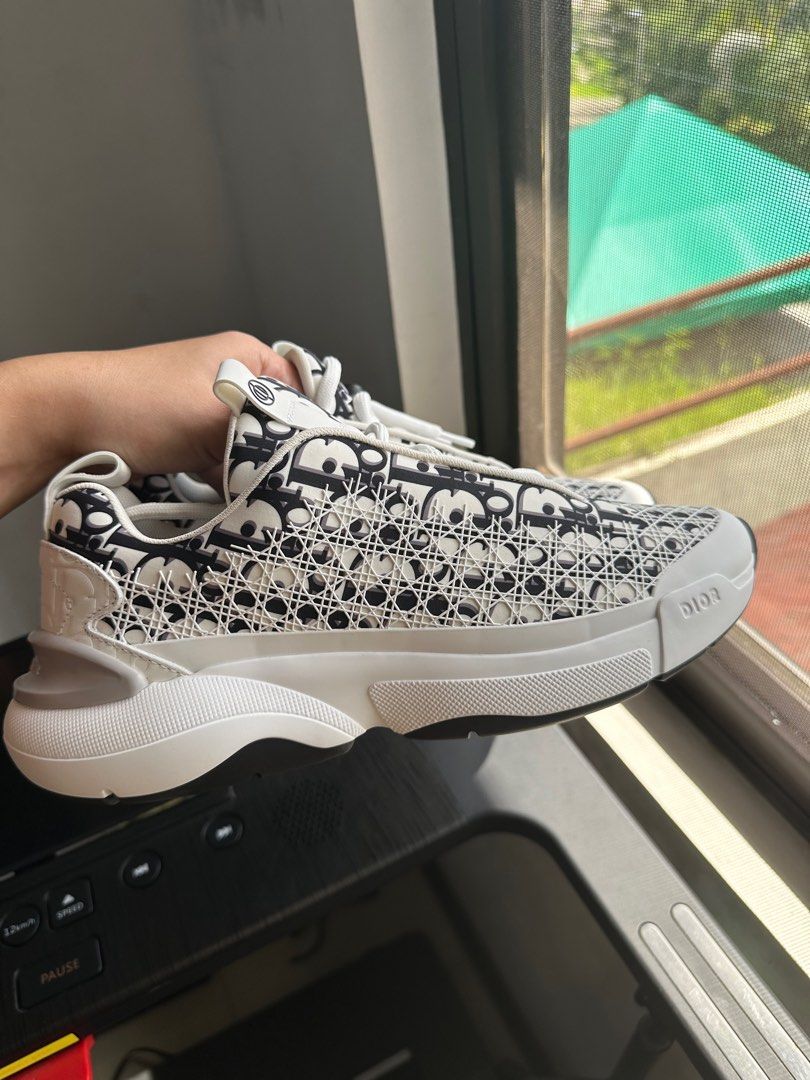 Dior B24 cannage sneakers, Men's Fashion, Footwear, Sneakers on Carousell