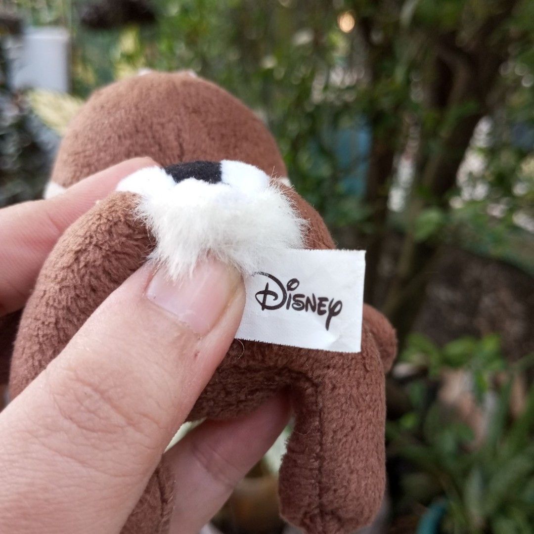 DISNEY Chipmunks Chip n'Dale Plush Charm, Hobbies & Toys, Toys & Games ...