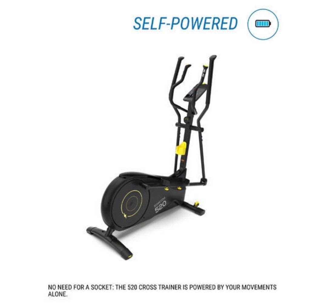 Domyos Cross Trainer EL520 Self Powered, Sports Equipment, Exercise ...