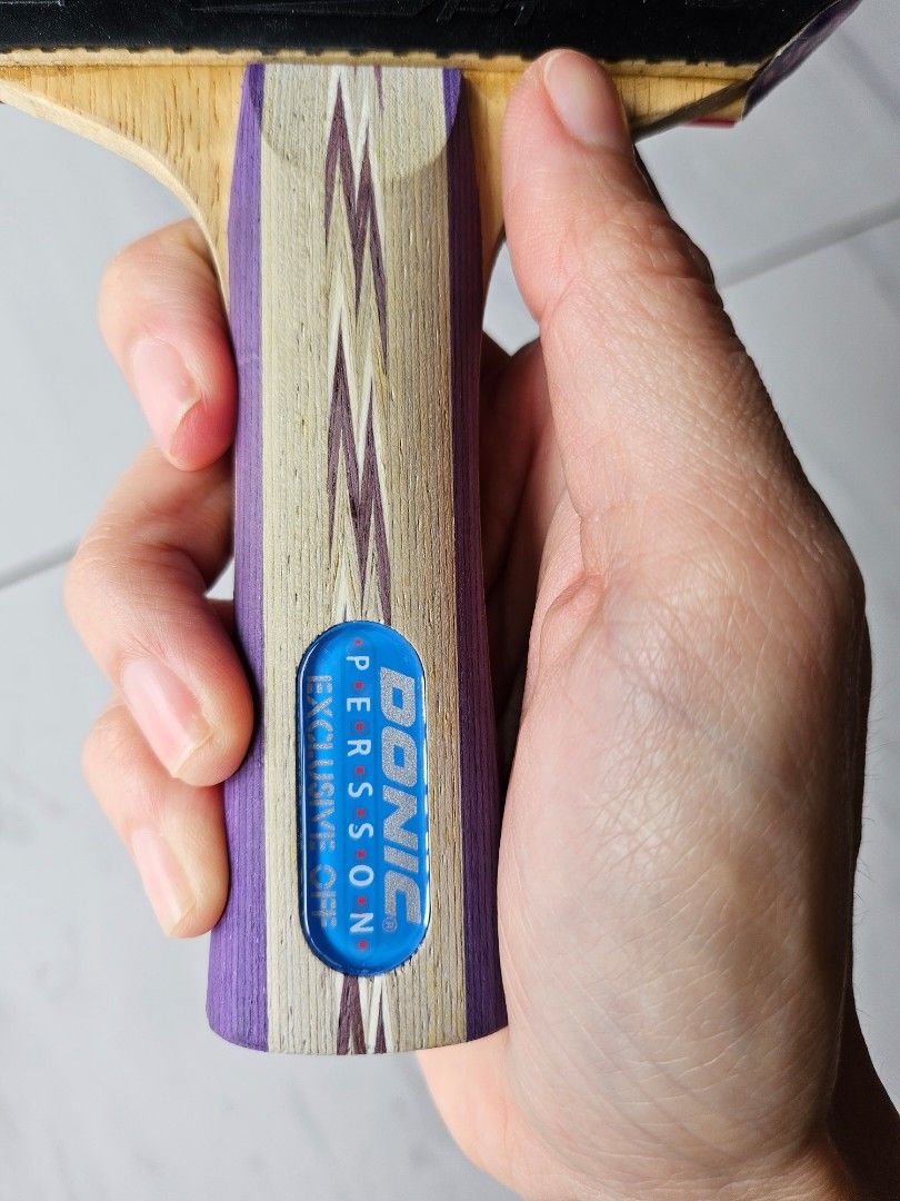 Donic Table Tennis Racket with Yasaka Soft Rubber, Sports Equipment ...