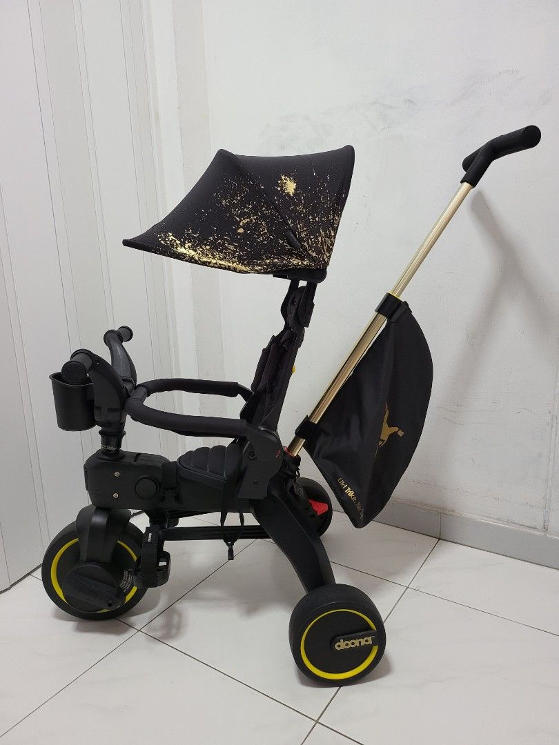 Doona Liki Trike S5 GOLD Limited Edition Stroller, Babies & Kids, Going ...