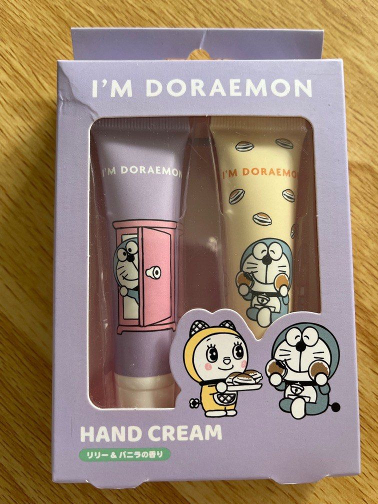 Doraemon hand cream, Beauty & Personal Care, Hands & Nails on Carousell