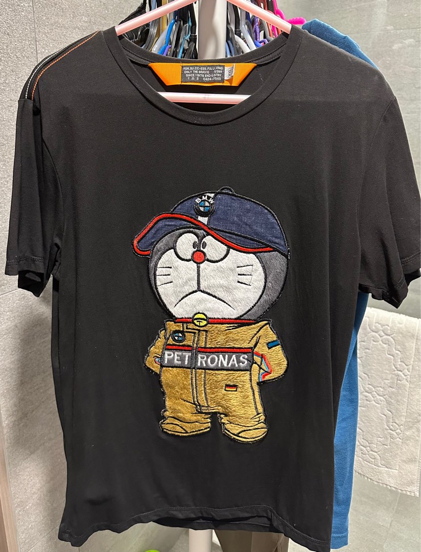 Doraemon T shirt, Men's Fashion, Tops & Sets, Tshirts & Polo Shirts on ...