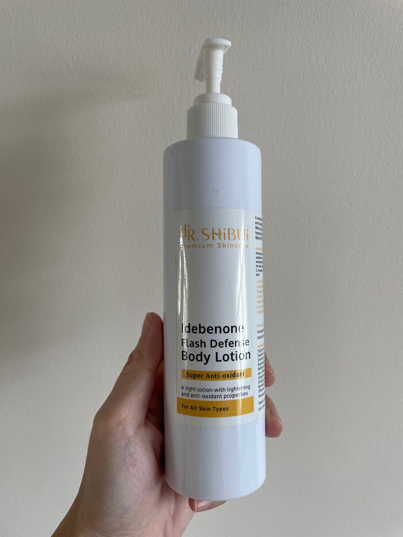Dr Shibui Idebenone Flash Defense Body Lotion 300ml, Beauty & Personal ...