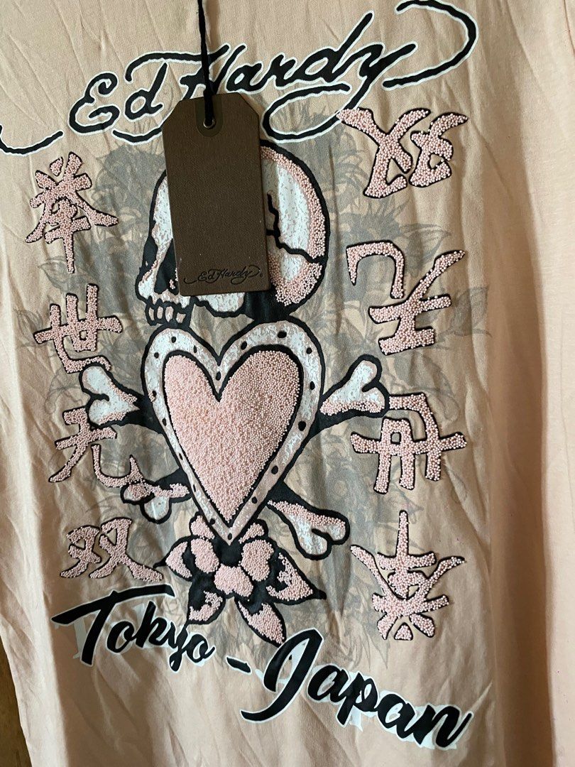 Ed Hardy tokyo japan, Women's Fashion, Tops, Shirts on Carousell