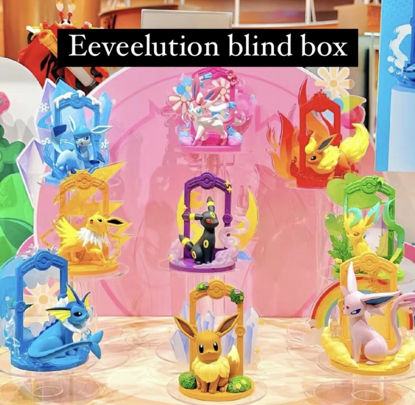 Eeveelution Blind Box Pokemon, Hobbies & Toys, Toys & Games on Carousell