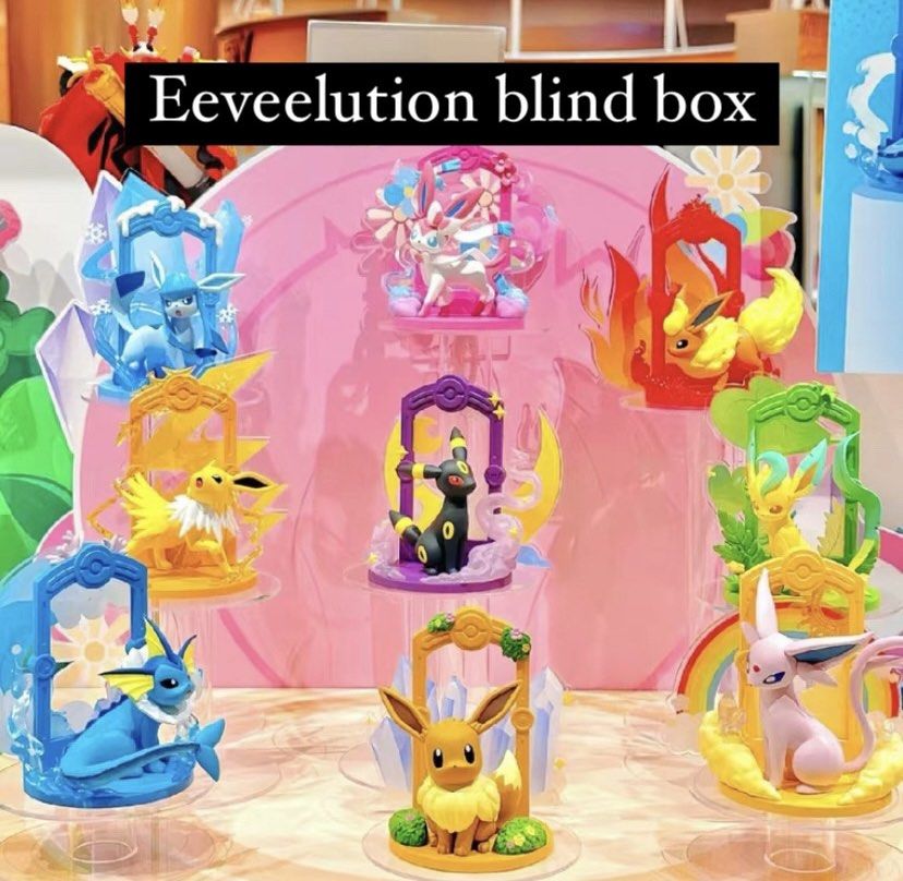 Eeveelution Blind Box Pokemon, Hobbies & Toys, Toys & Games on Carousell