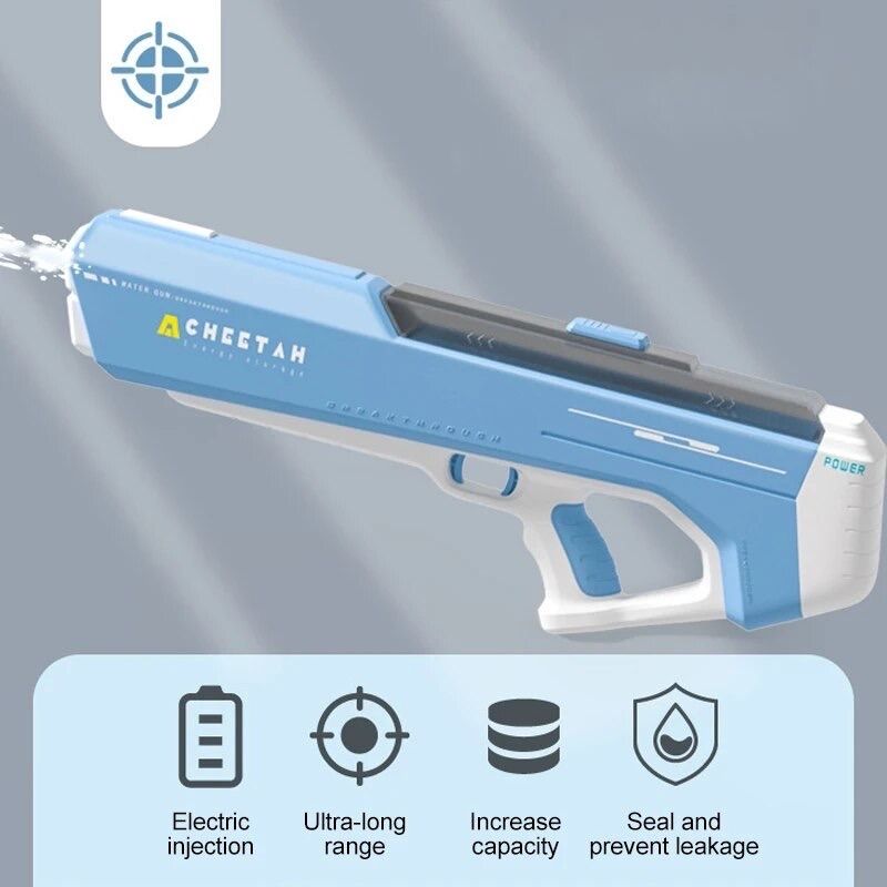 Electric Water Gun Auto Water Filling Auto Absorption Continuous Firing ...