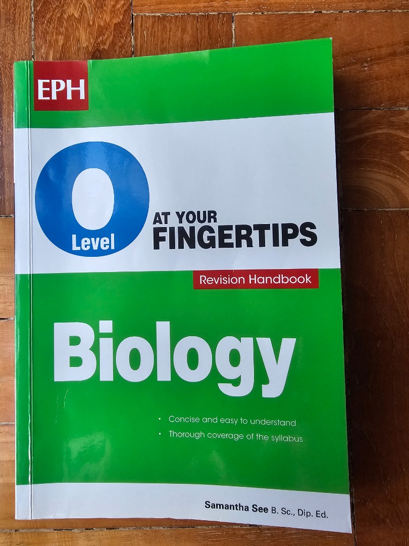 EPH 'O' Level Biology at Your FingerTips, Hobbies & Toys, Books ...