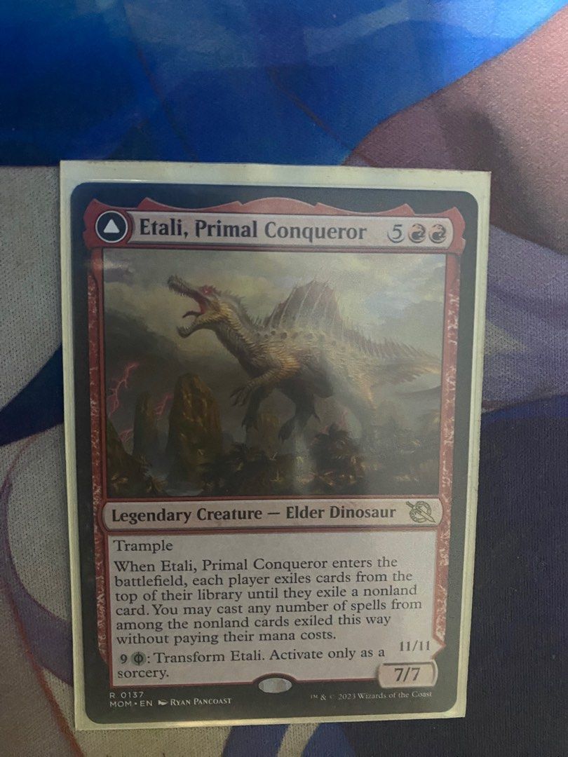 Etali, Primal Conquerer MTG EDH Commander Deck Mythic, Hobbies & Toys ...