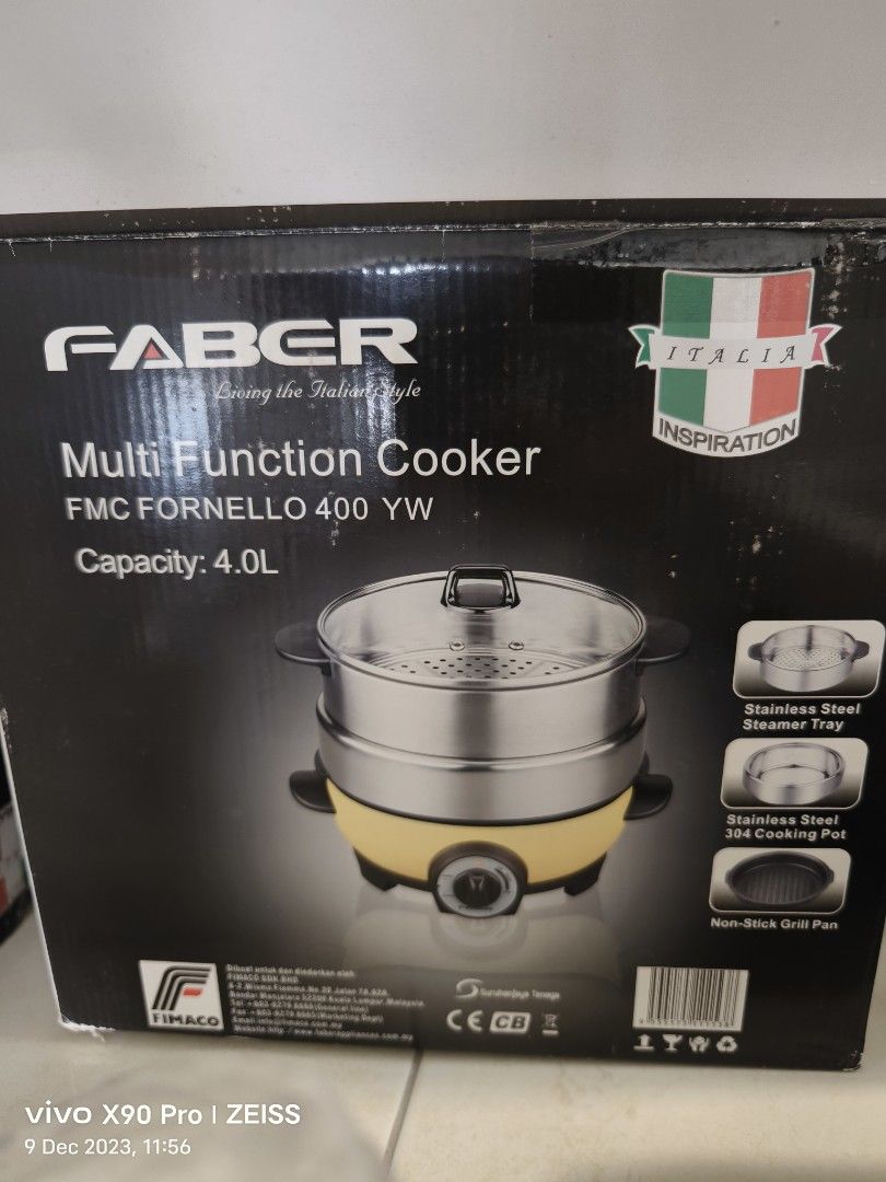 Faber Multi Function Cooker, TV & Home Appliances, Kitchen Appliances ...
