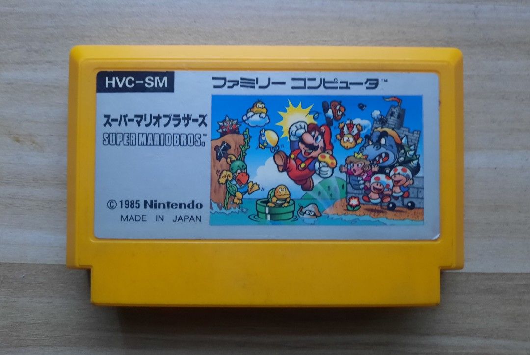FAMICOM Super Mario Bros (authentic), Video Gaming, Video Games ...