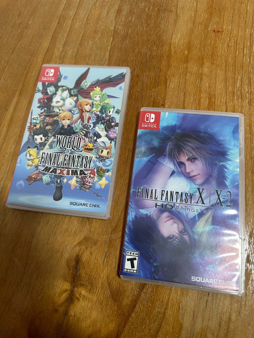 Final fantasy switch games, Video Gaming, Video Games, Nintendo on ...