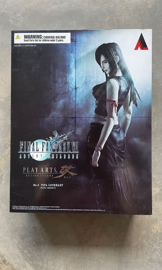 Final Fantasy VII Advent Children Tifa Lockhart Play Arts Kai, Hobbies ...