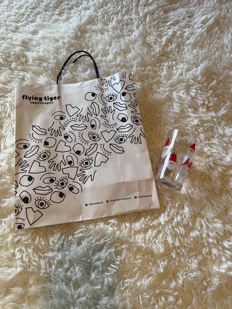 Flying Tiger Santa Glass, TV & Home Appliances, Kitchen Appliances ...