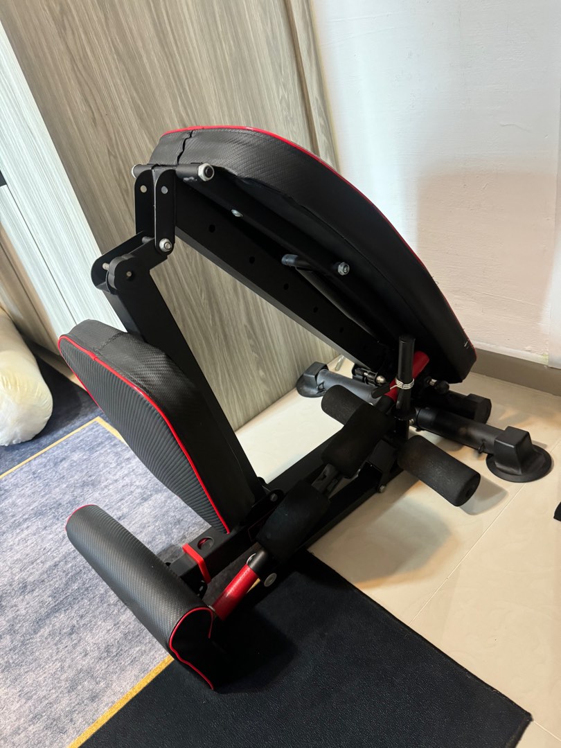 Foldable Multipurpose Gym Bench, Sports Equipment, Exercise & Fitness ...