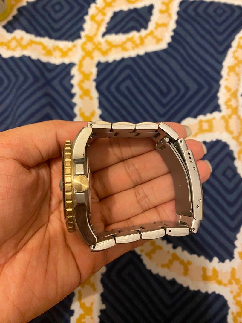 Fossil FB-01 Three-Hand Date Two-Tone Men’s Watch FS5653, Men's Fashion ...