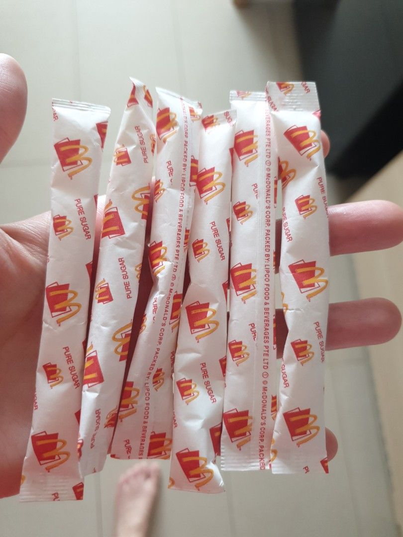 Free mcd sugar packets, Food & Drinks, Spice & Seasoning on Carousell