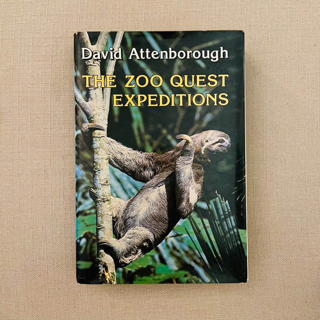 (Free shipping) The Zoo Quest Expeditions by David Attenborough ...