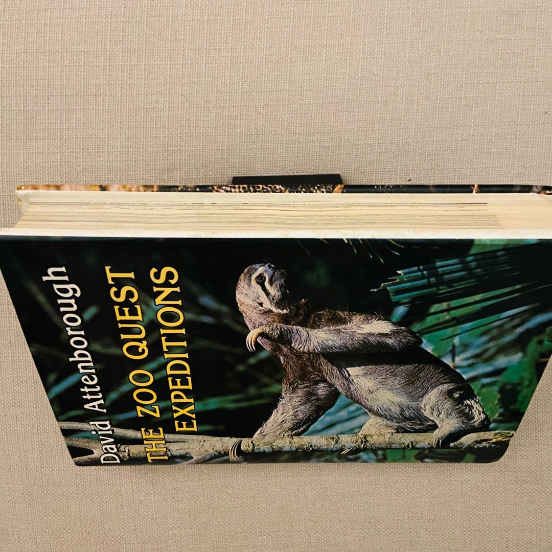 (Free shipping) The Zoo Quest Expeditions by David Attenborough ...