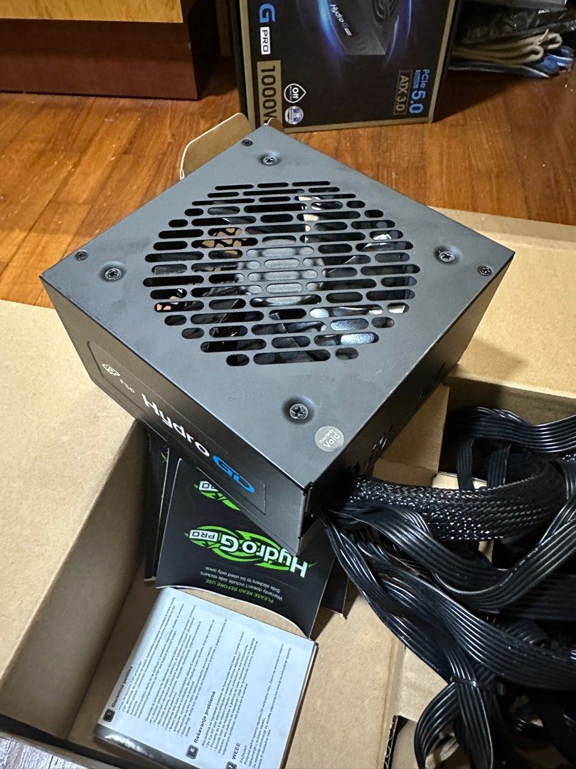 FSP 650W Gold Hydro GD PSU (4y warranty!), Computers & Tech, Parts & Accessories, Computer Parts ...