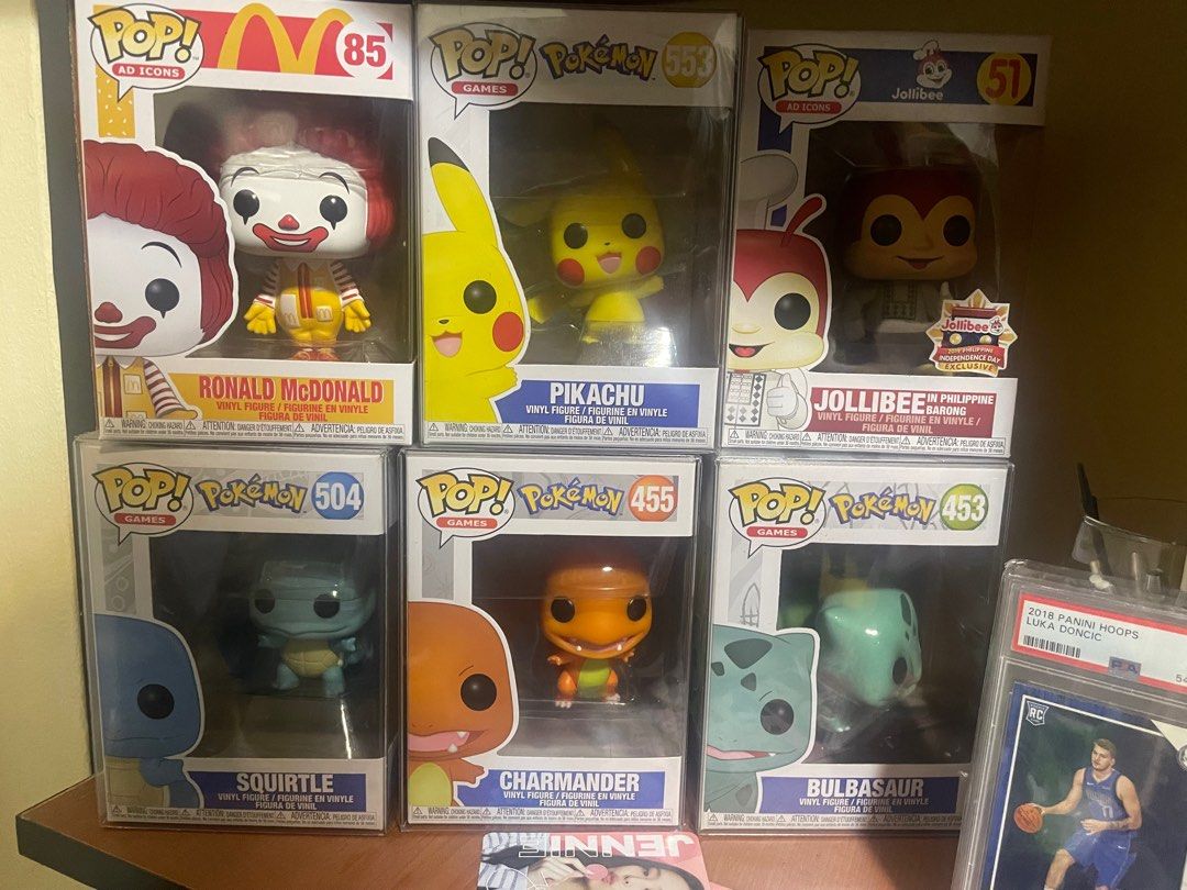 Funk pop ( pokemon, mcdo, jollibee), Hobbies & Toys, Toys & Games on ...