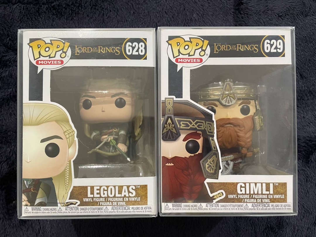 Funko Pop! - Legolas and Gimli, Hobbies & Toys, Toys & Games on Carousell