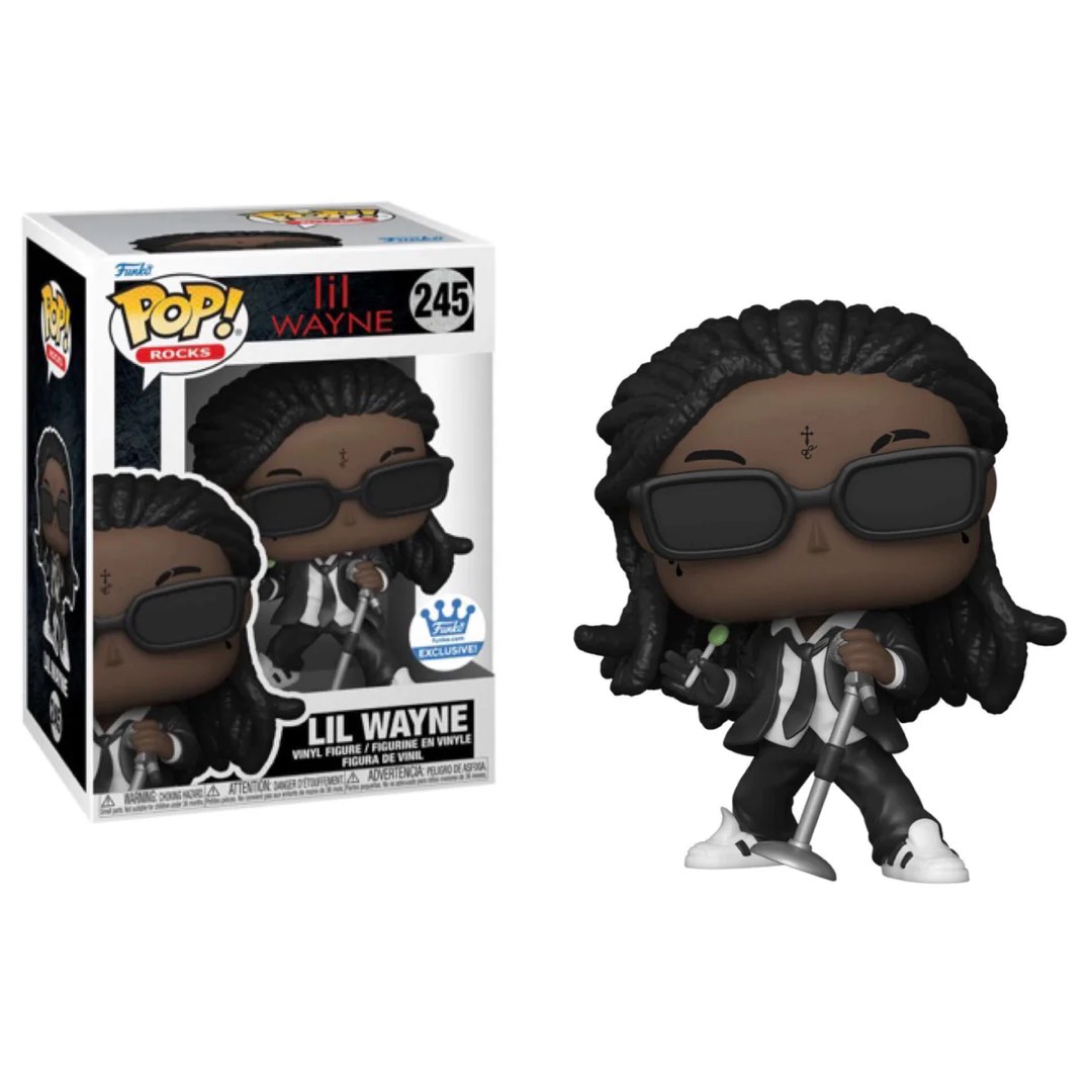 Funko Pop Rocks Lil Wayne With Lollipop Exclusive, Hobbies & Toys, Toys ...
