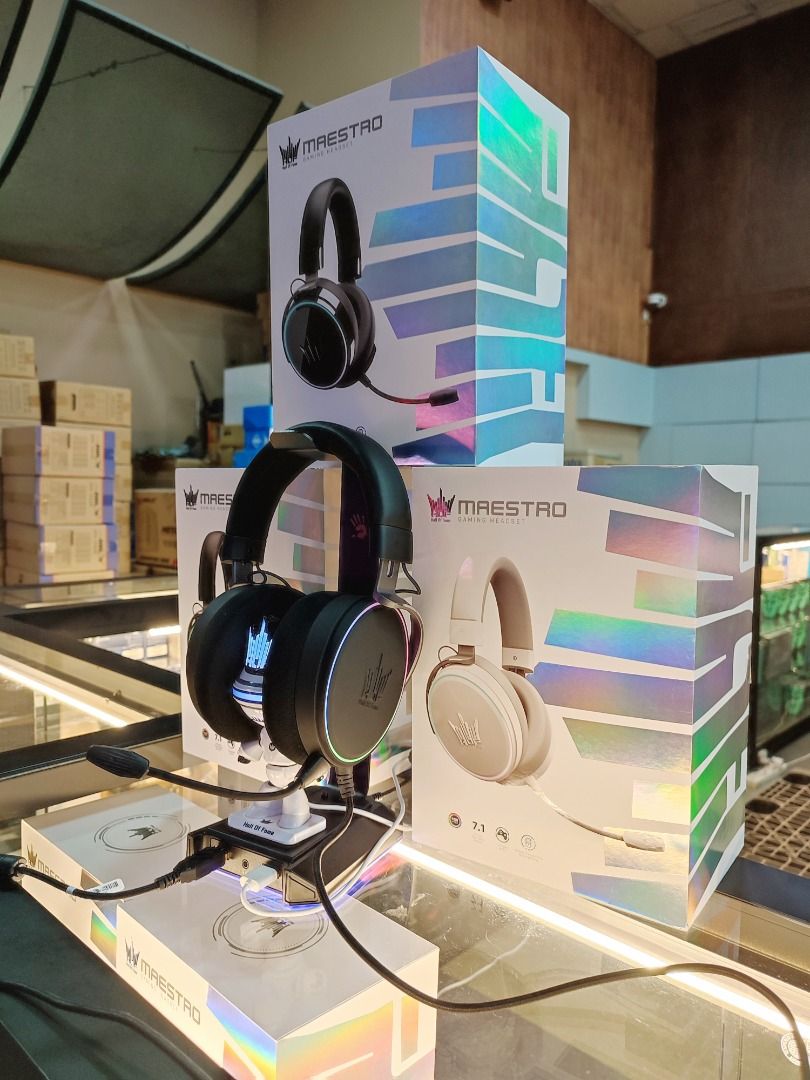 GALAX HOF (HALL OF FAME) MAESTRO GAMING HEADSET, Audio, Headphones & Headsets on Carousell