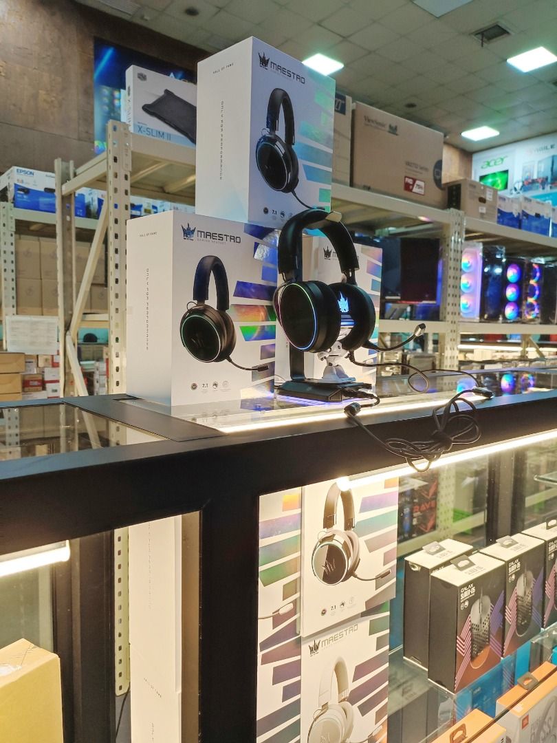 GALAX HOF (HALL OF FAME) MAESTRO GAMING HEADSET, Audio, Headphones & Headsets on Carousell