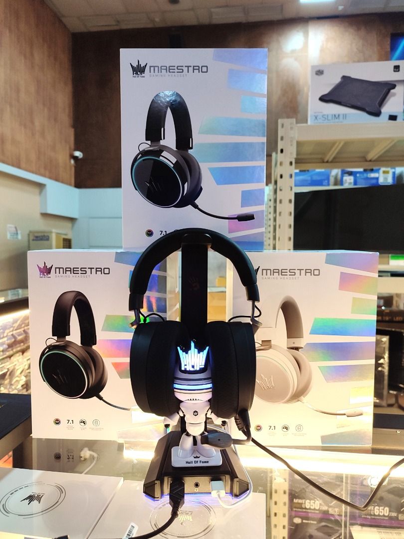 GALAX HOF (HALL OF FAME) MAESTRO GAMING HEADSET, Audio, Headphones ...