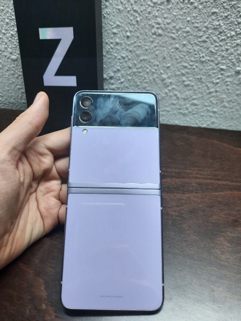 Galaxy Z Flip 3 Lavender 256GB, Mobile Phones & Gadgets, Mobile Phones ...