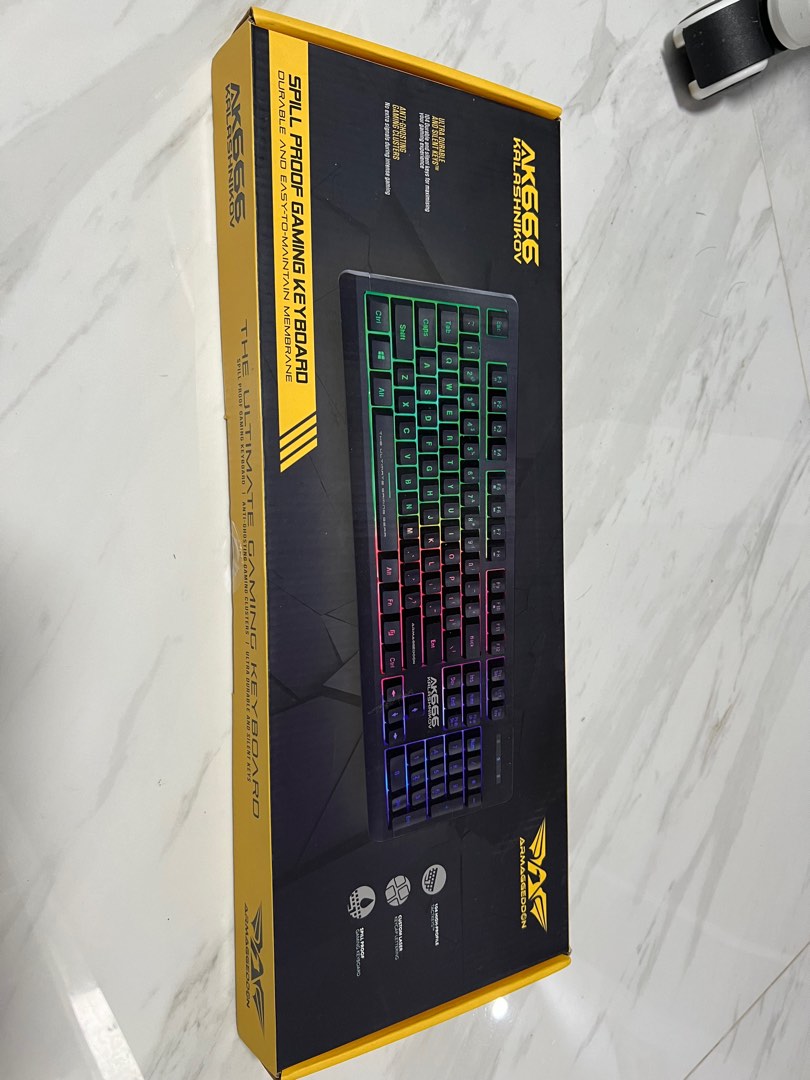 Gaming Keyboard-AK666, Computers & Tech, Parts & Accessories, Computer ...
