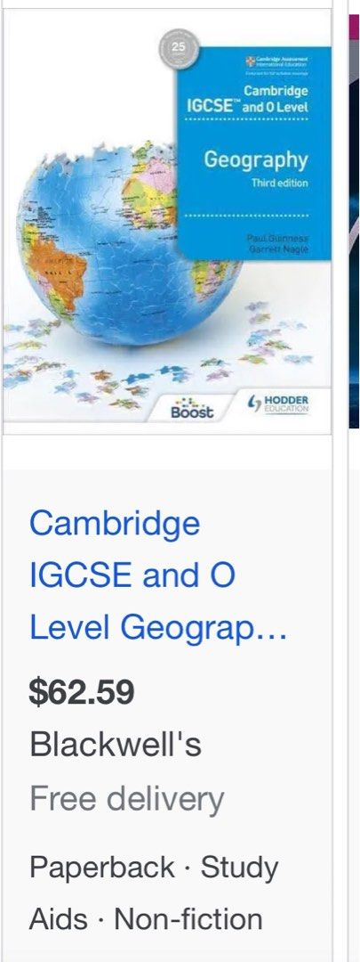 Geography, Hodder Education, Paul Guinness & Garrett Nagle, Hobbies ...