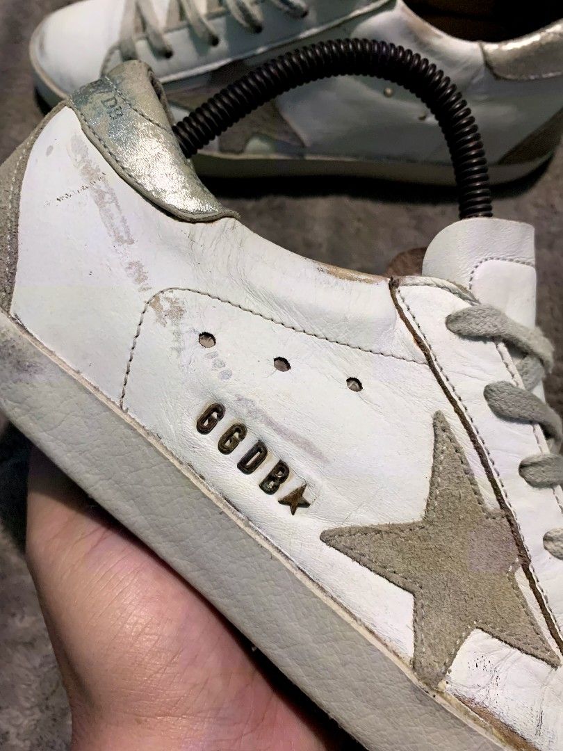 GGDB CLASSIC SUPERSTAR METAL LOGO SILVER TAB, Luxury, Sneakers ...