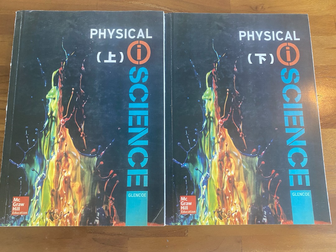 Glencoe Science i Physics Vol1 + Vol2, Hobbies & Toys, Books ...